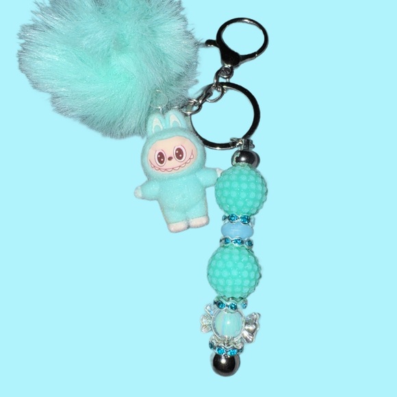 Other | Aqua Labubu Keychain Toy | Poshmark